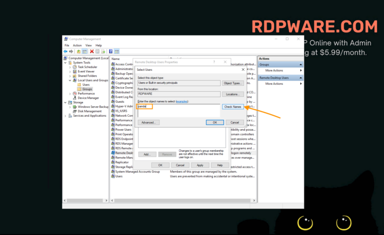 How to Create User Accounts in RDP Windows Server 2022 - RDPWARE